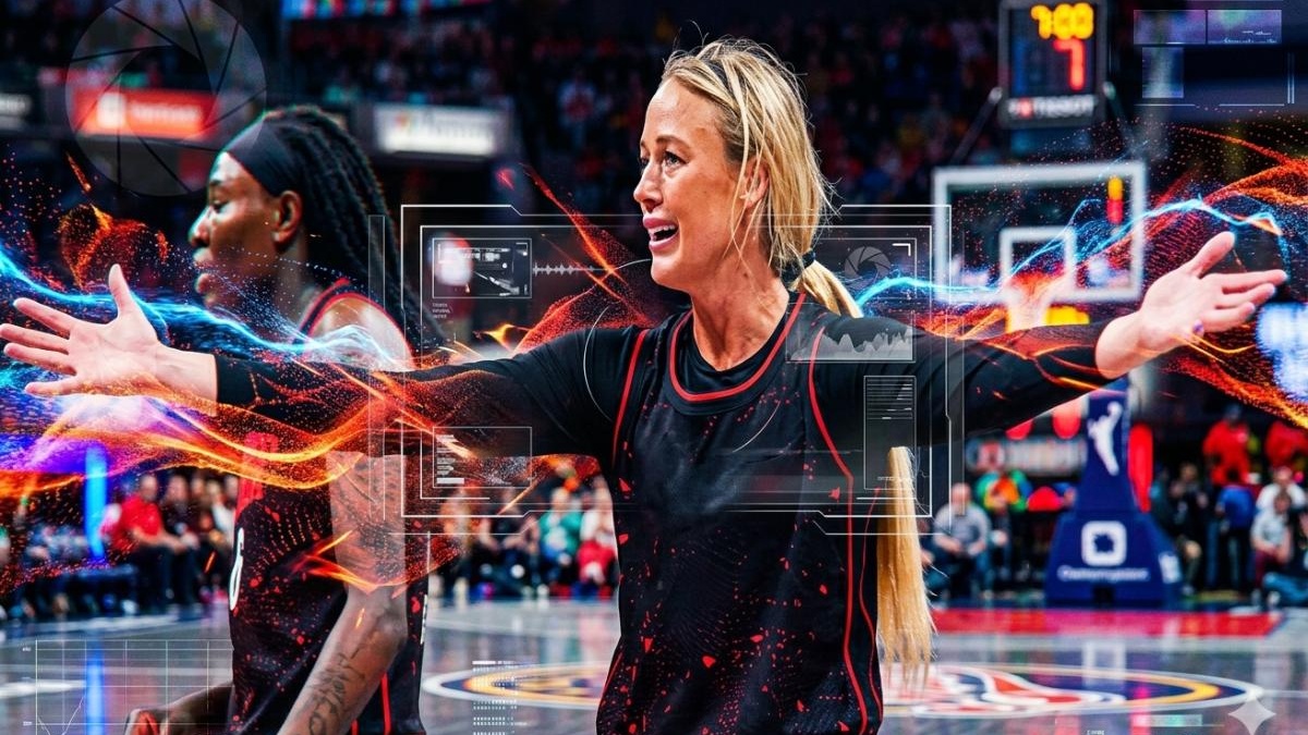Cameras catch Sophie Cunninghams altercation in Fever-Fire game