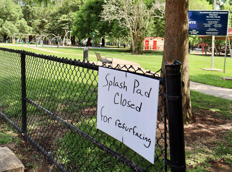Splash pad, Party in the Park events invite kids to have fun, cool off