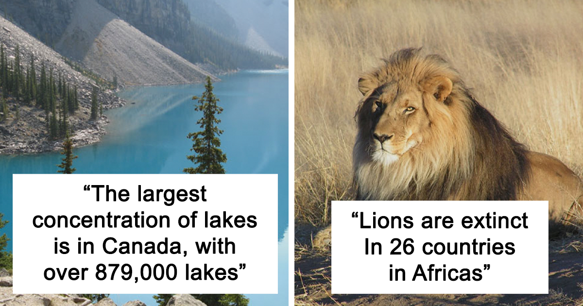 30 geography facts that might just blow your mind