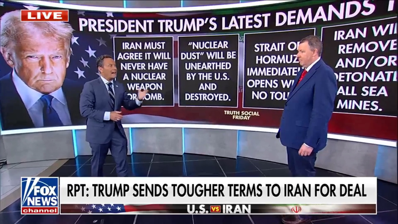 Trump sends tougher terms to Iran for deal