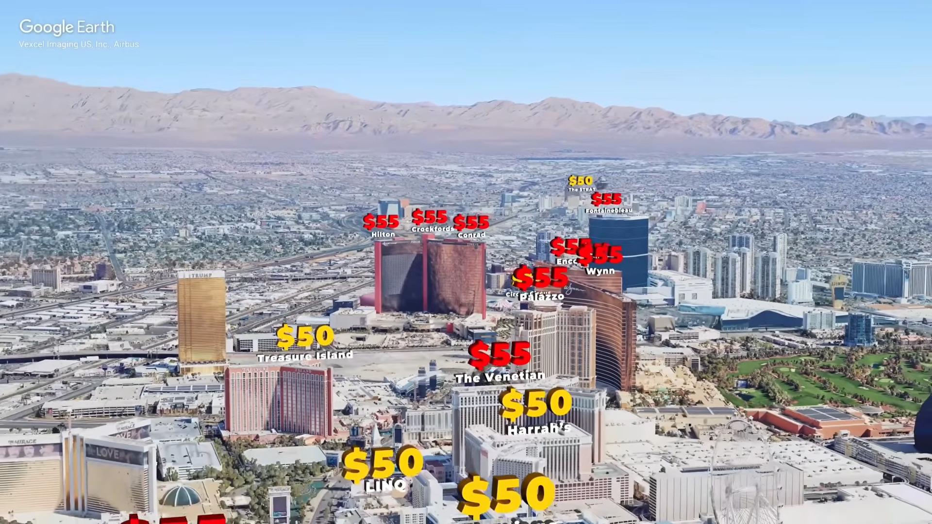 A $229 room became $322 and that is the new Vegas trap