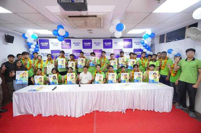 Outstanding achievements of Allen Jaipur students in JEE Advanced 2026