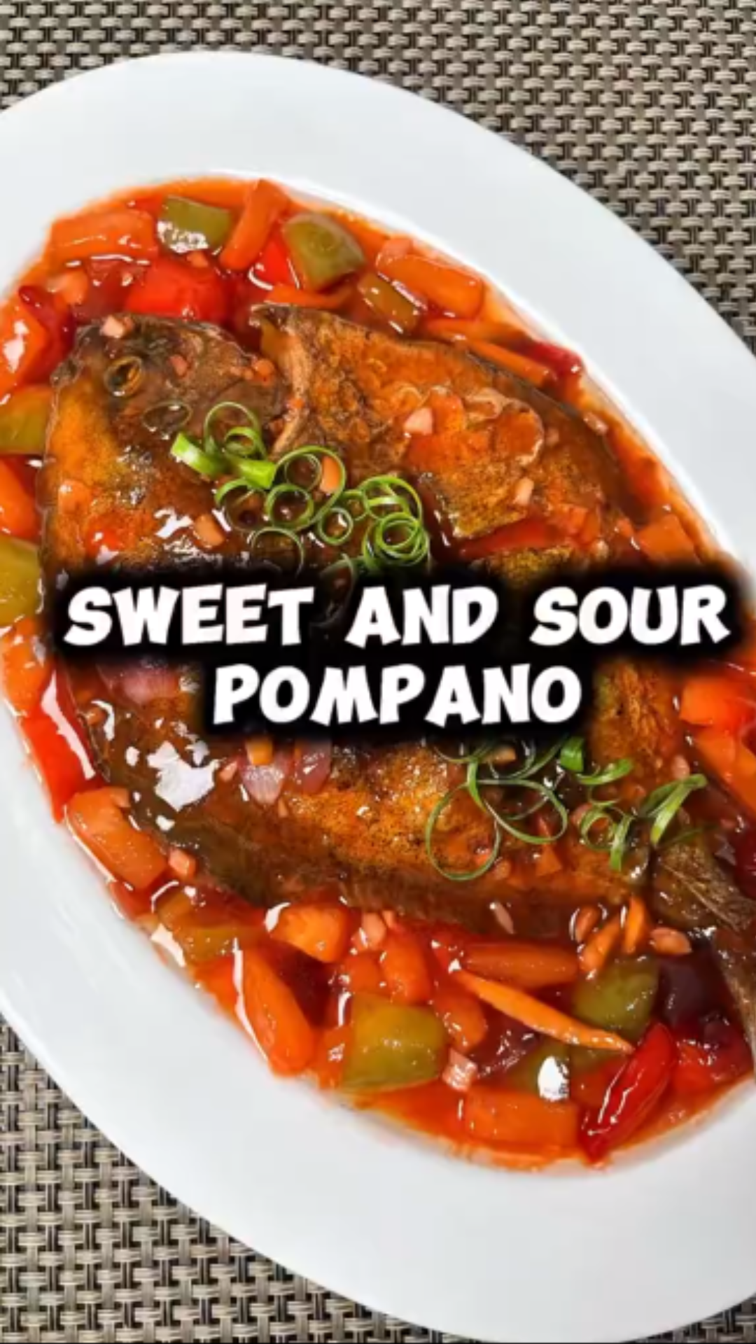 Homemade sweet and sour pompano perfect for weeknight dinner