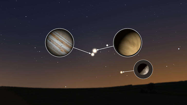 Look up! The two brightest planets converge in the sky in June