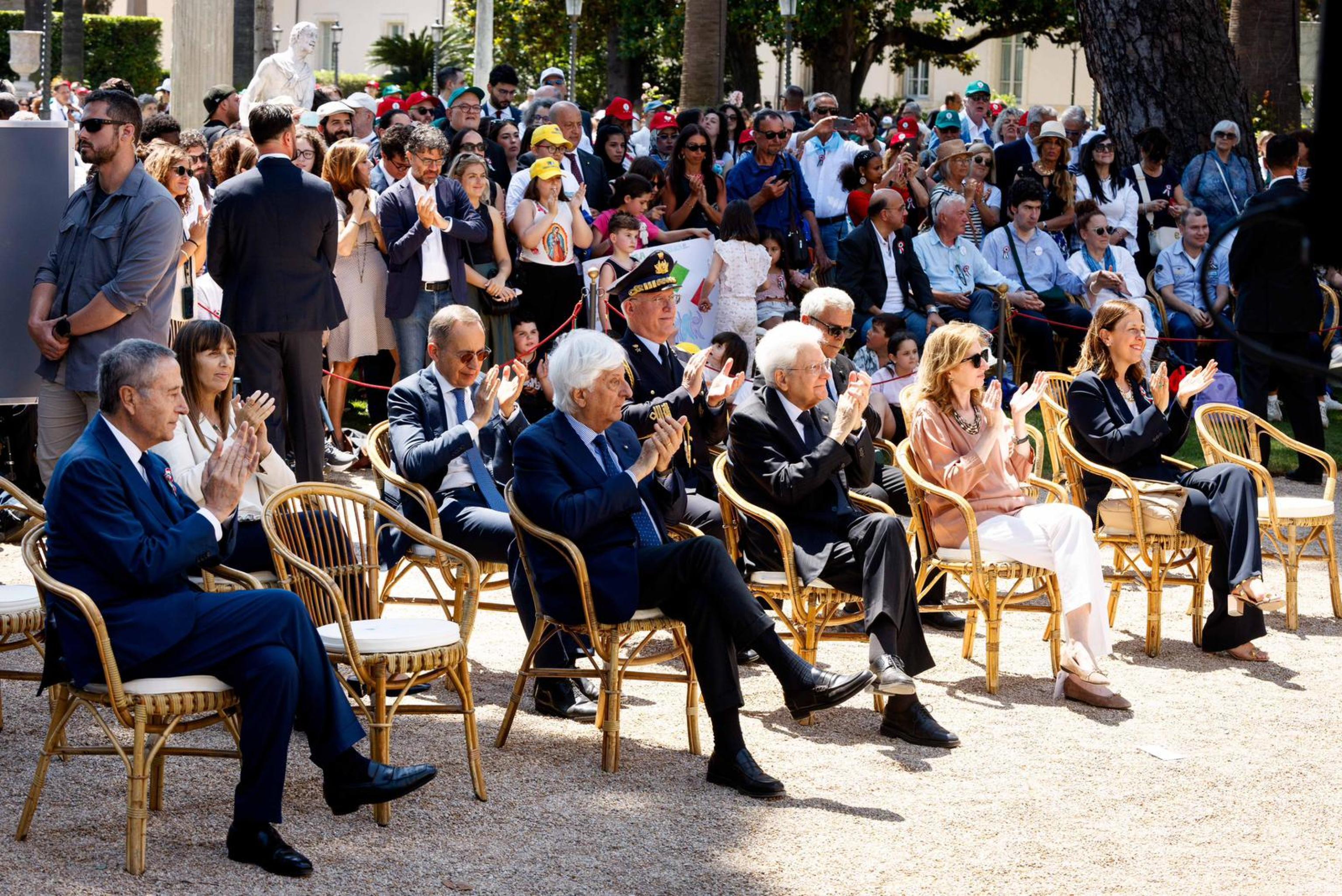 La Jazz Campus Orchestra si è esibita nei Giardini del Quirinale