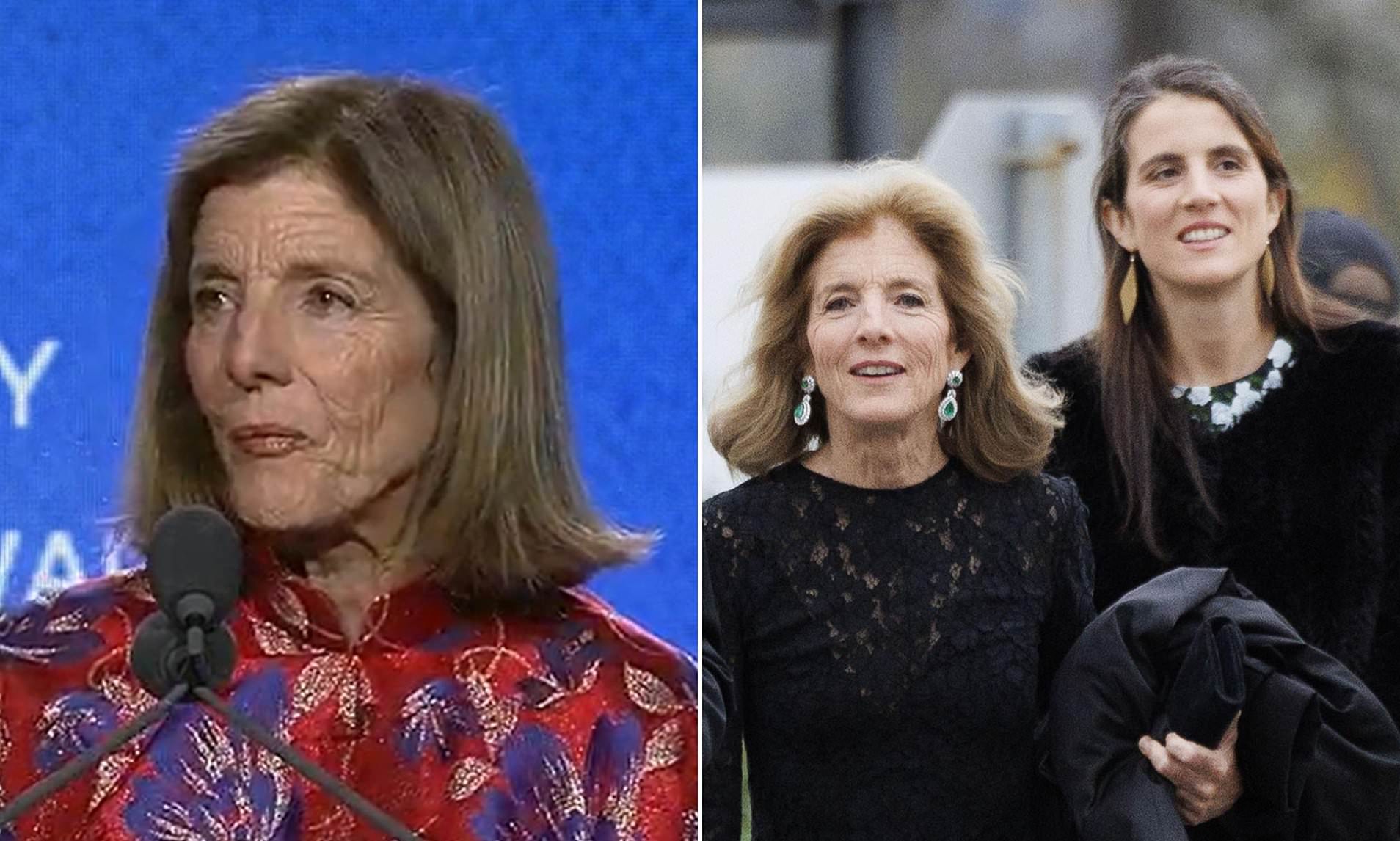 Caroline Kennedy wells up as she speaks about late daughter Tatiana for ...