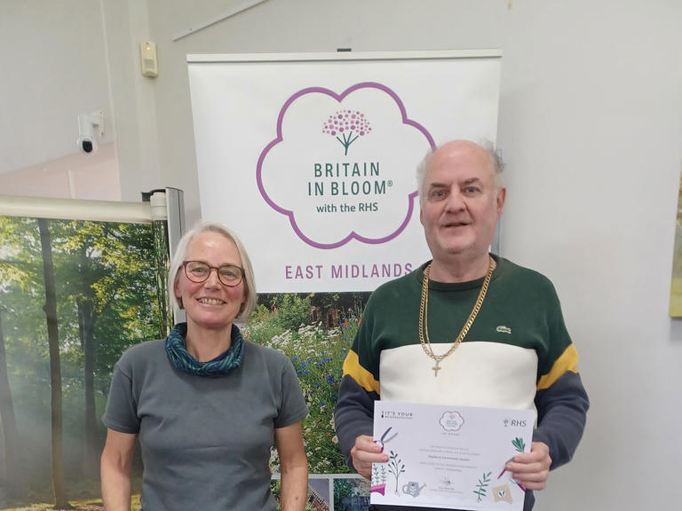 Hospital community garden in Bulwell celebrates 'outstanding' award ...