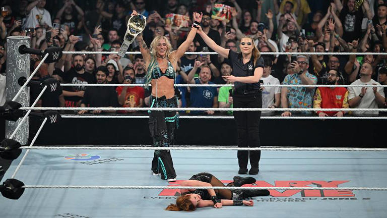 Sol Ruca and Becky Lynch react to clash in Italy women's IC title change