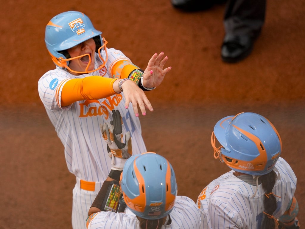 Tennessee slugger Alannah Leach is making her presence felt, in photos