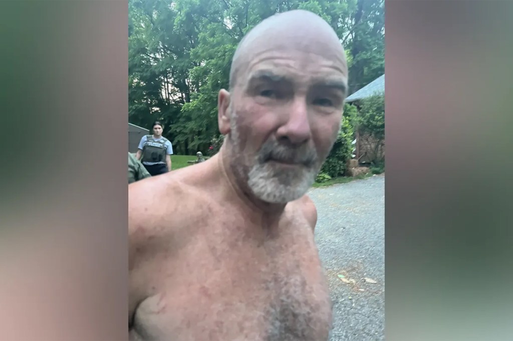 Suspected Virginia cop killer captured shirtless, one state away after ...