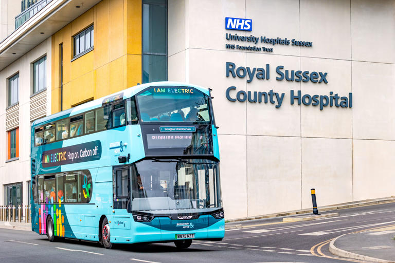 New 'Douglas Chamberlain' electric bus celebrates legacy of cardiac pioneer