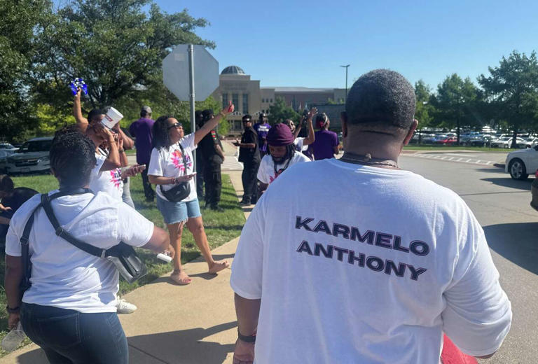 At Karmelo Anthony trial, race takes center stage outside the courtroom