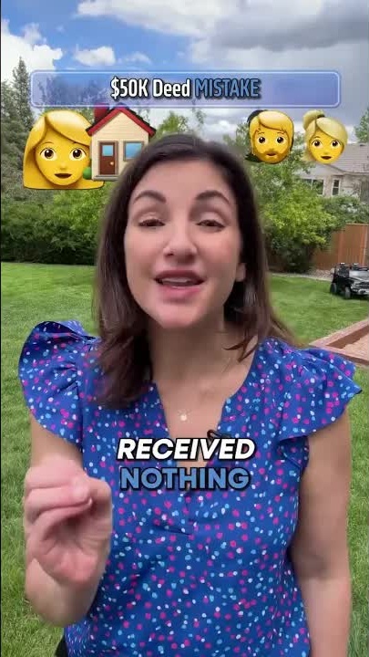 Avoid this $50K deed mistake!