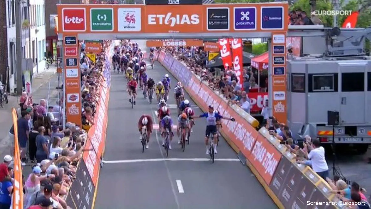 Bad luck spoils homecoming for De Lie as Meeus sprints to victory in ...