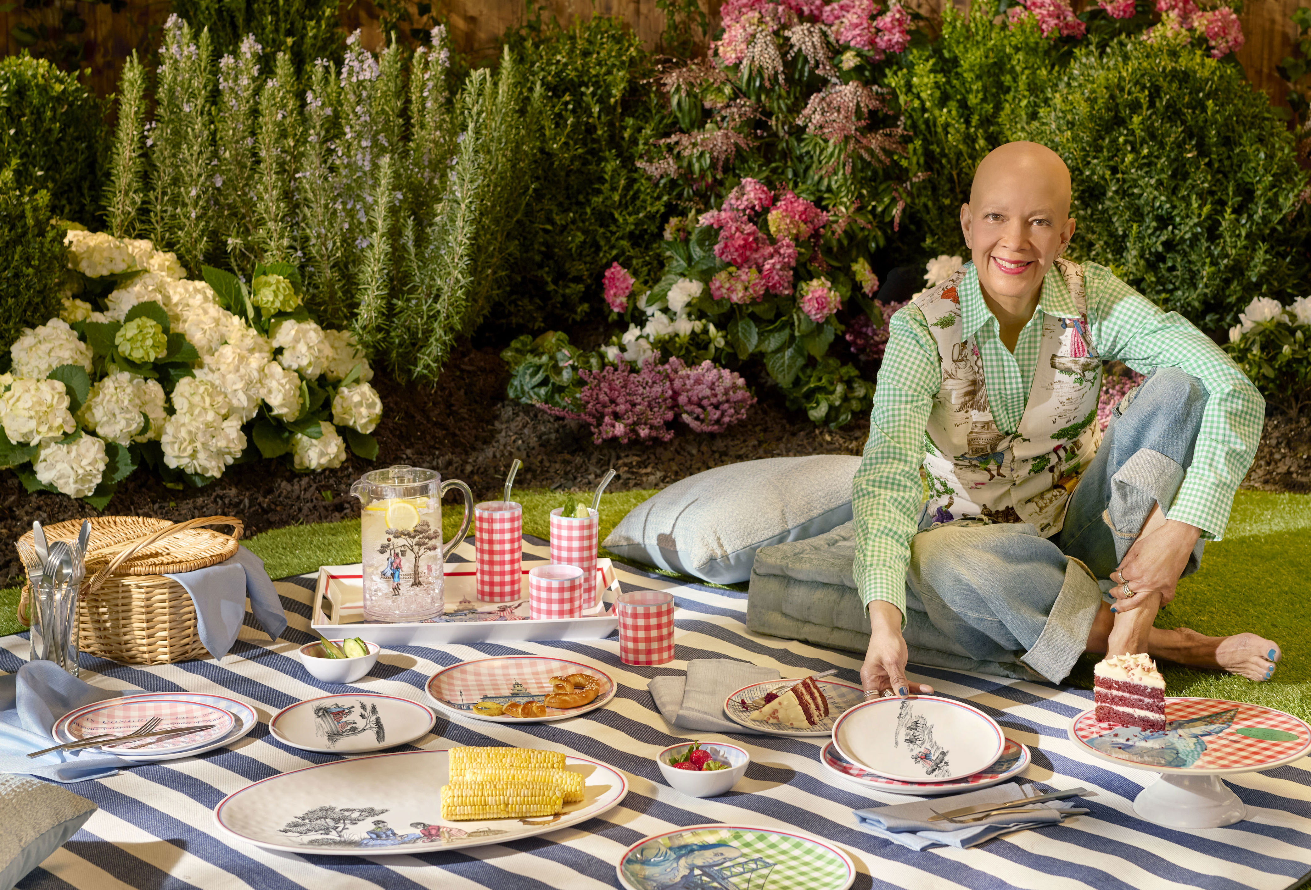 Sheila Bridges' Harlem toile debuts affordable Walmart collection