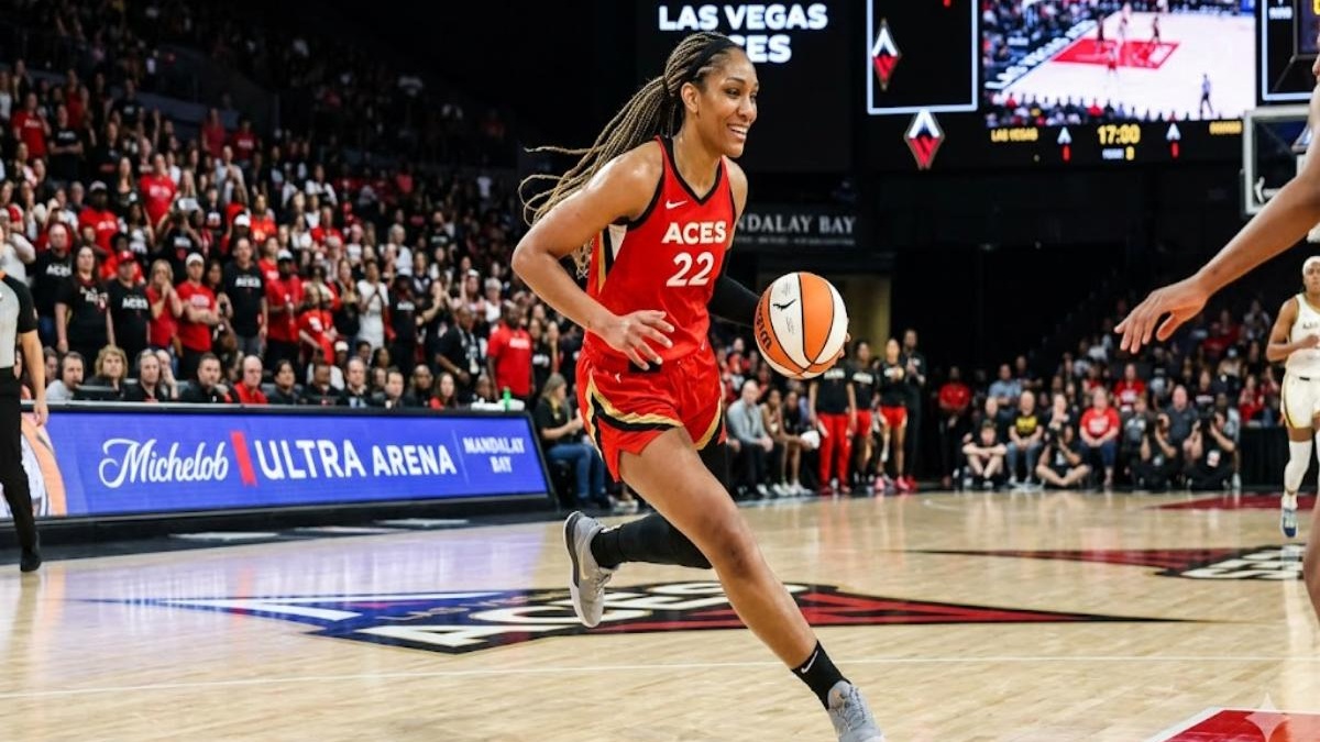 Aja Wilson and Jackie Young power Aces past Valkyries in statement road ...