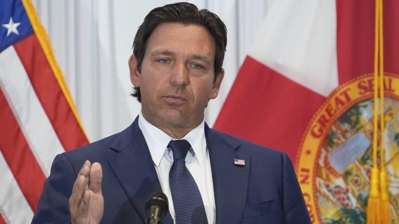 DeSantis speaks at Pasco Sheriff’s Office training facility