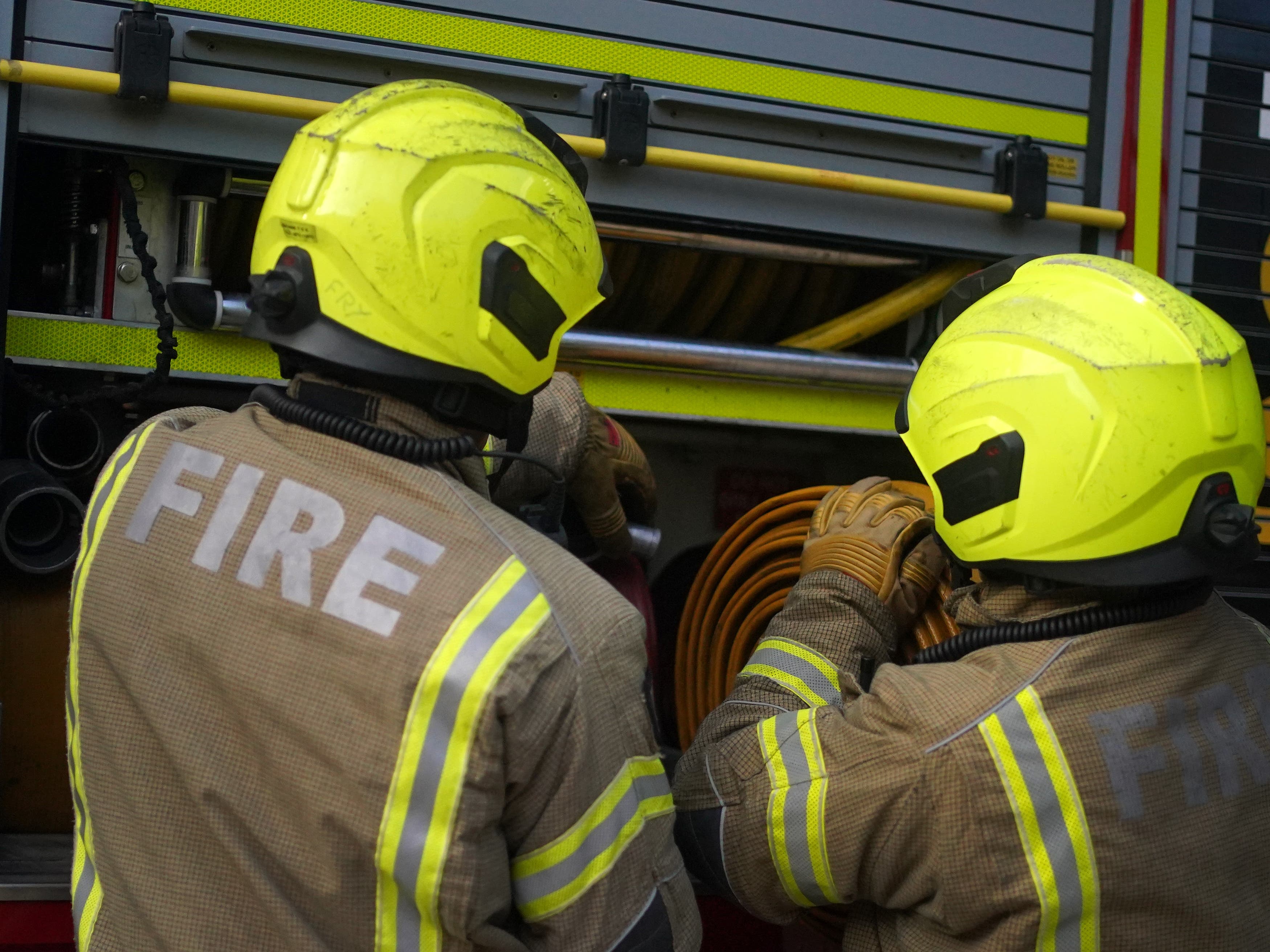Southsea firefighters helping tackle large roof fire covering four ...