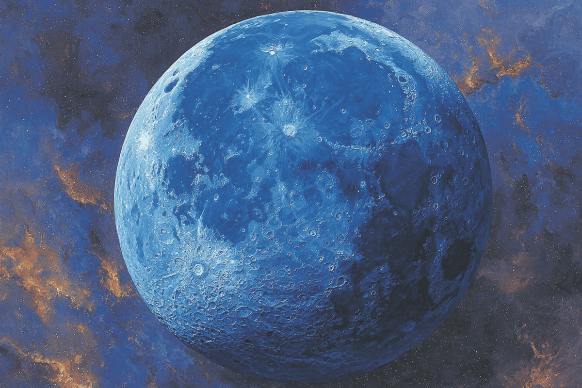 What is the blue moon and what does it mean in astrology?
