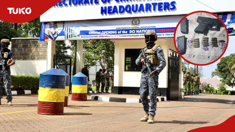 Nairobi: Police arrest 42-year-old man, recover stolen firearm in Kangemi