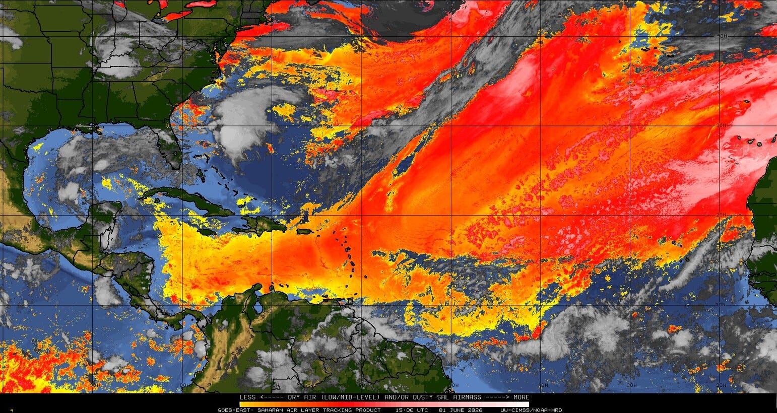 It's June 1, what are the tropics cooking up so far?