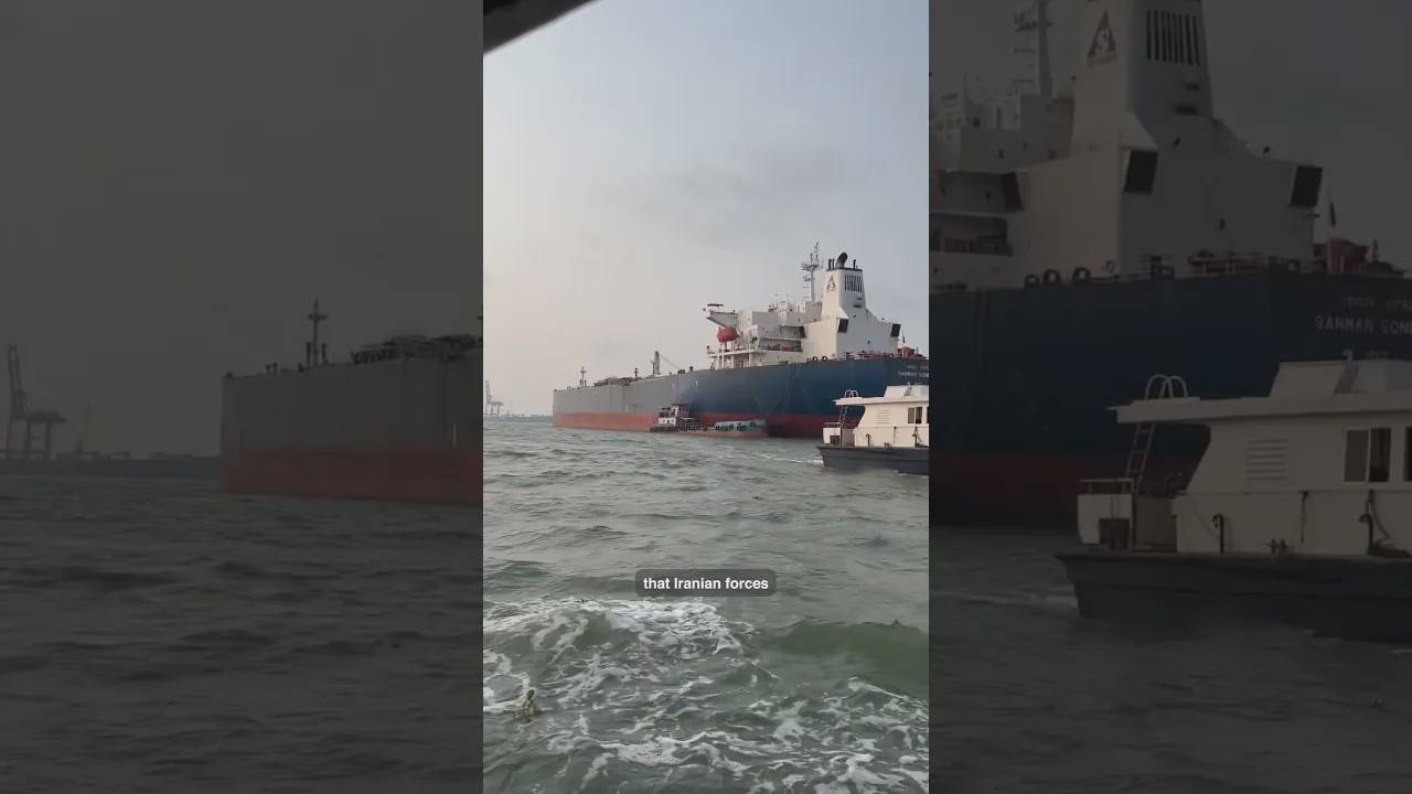 Irã ataca navio indiano no mar