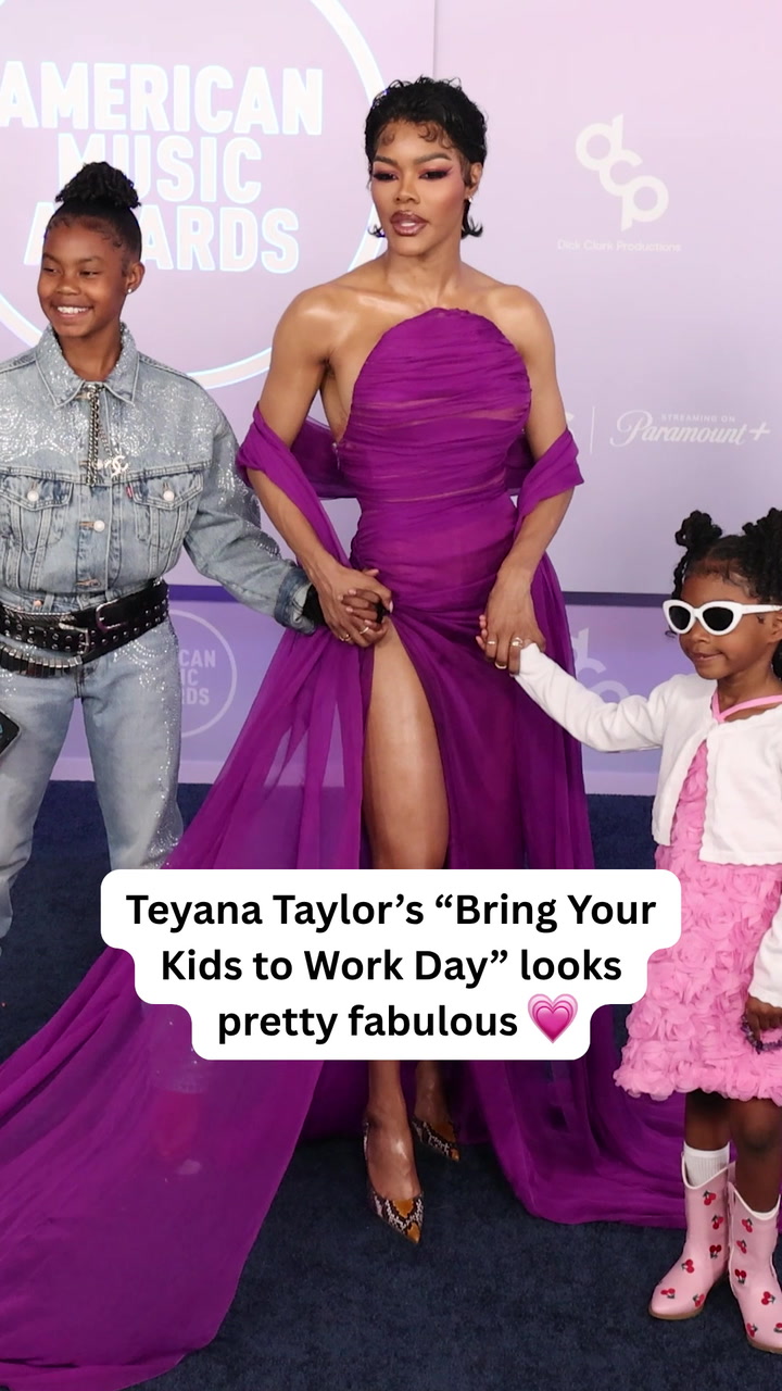 Teyana Taylor’s “Bring Your Kids to Work Day” looks pretty fabulous