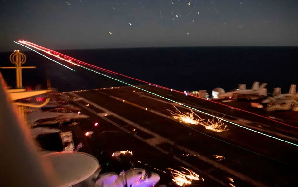 US Navy tests drone-blinding laser amid rival drills