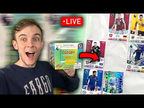 I’m opening a full box of Panini Adrenalyn! 🎉