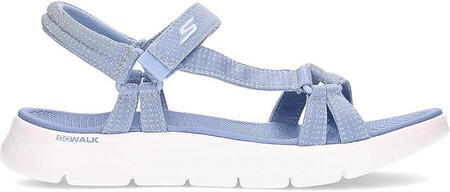 Las sandalias deportivas de Skechers en color azul cielo son el calzado ...