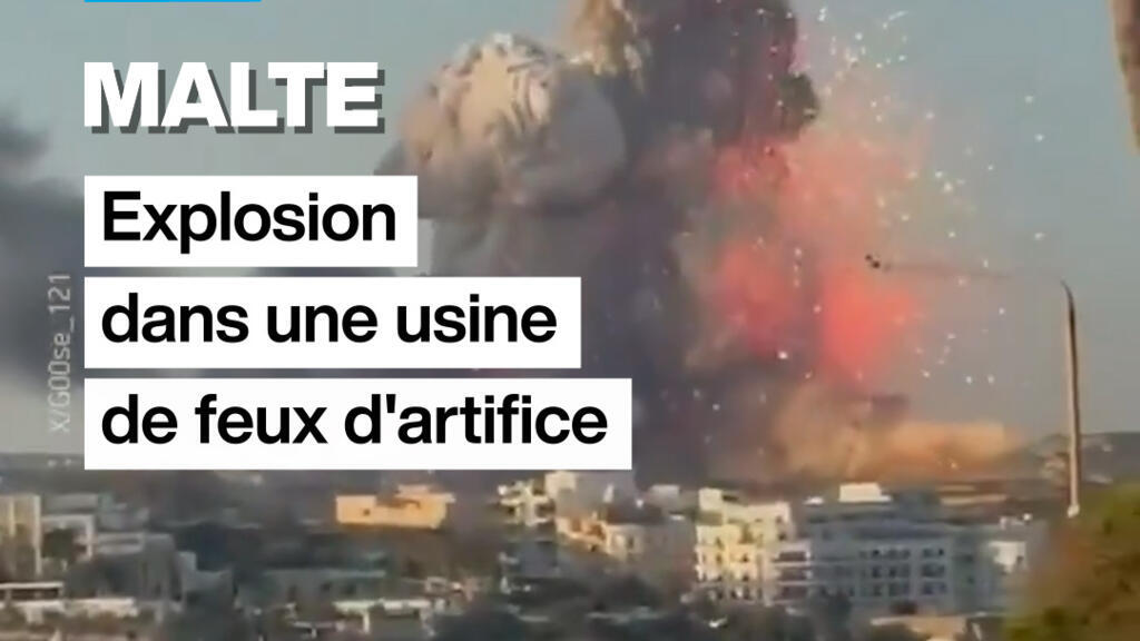 Malte : explosion dans une usine de feux d'artifice