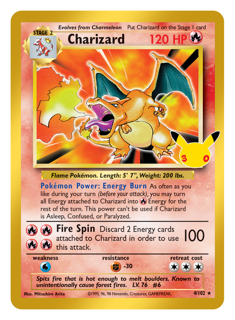 Pokemon TCG 30th Celebration Expansion Only Has Foil Cards