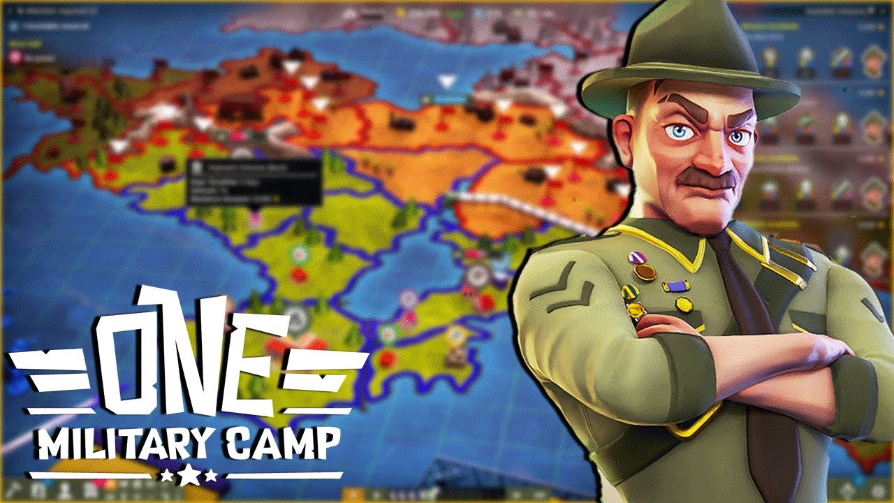 Build and manage your own military camp
