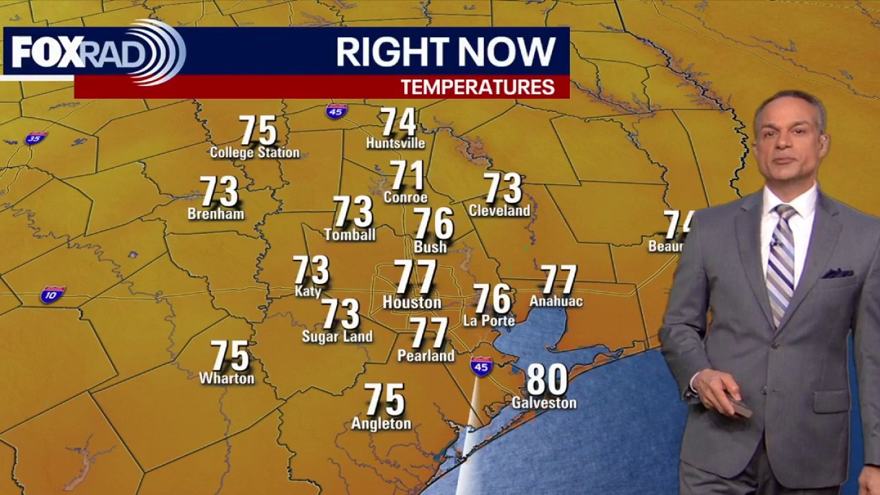 Houston weather: Steam, hot Monday with possible isolated storm
