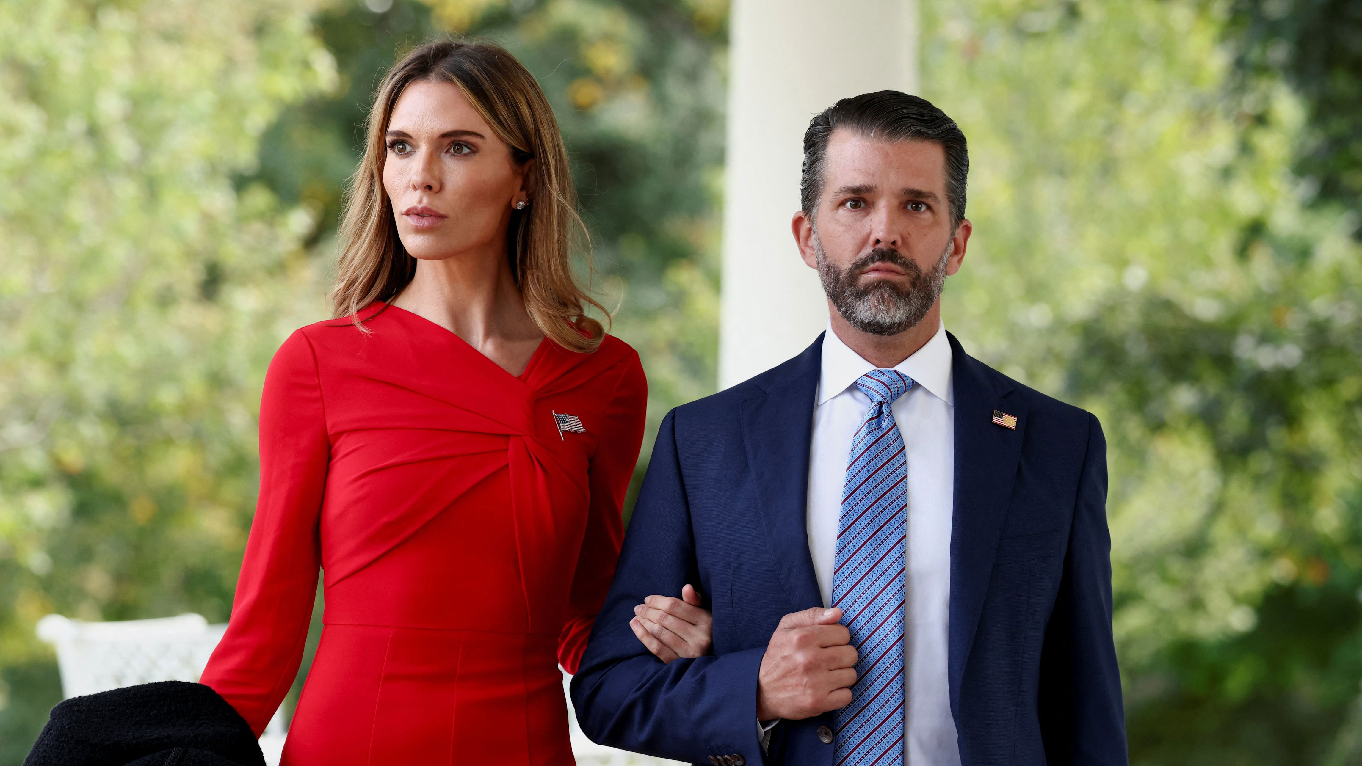 Don Jr. criticized for touting new wife after dumping fiancee