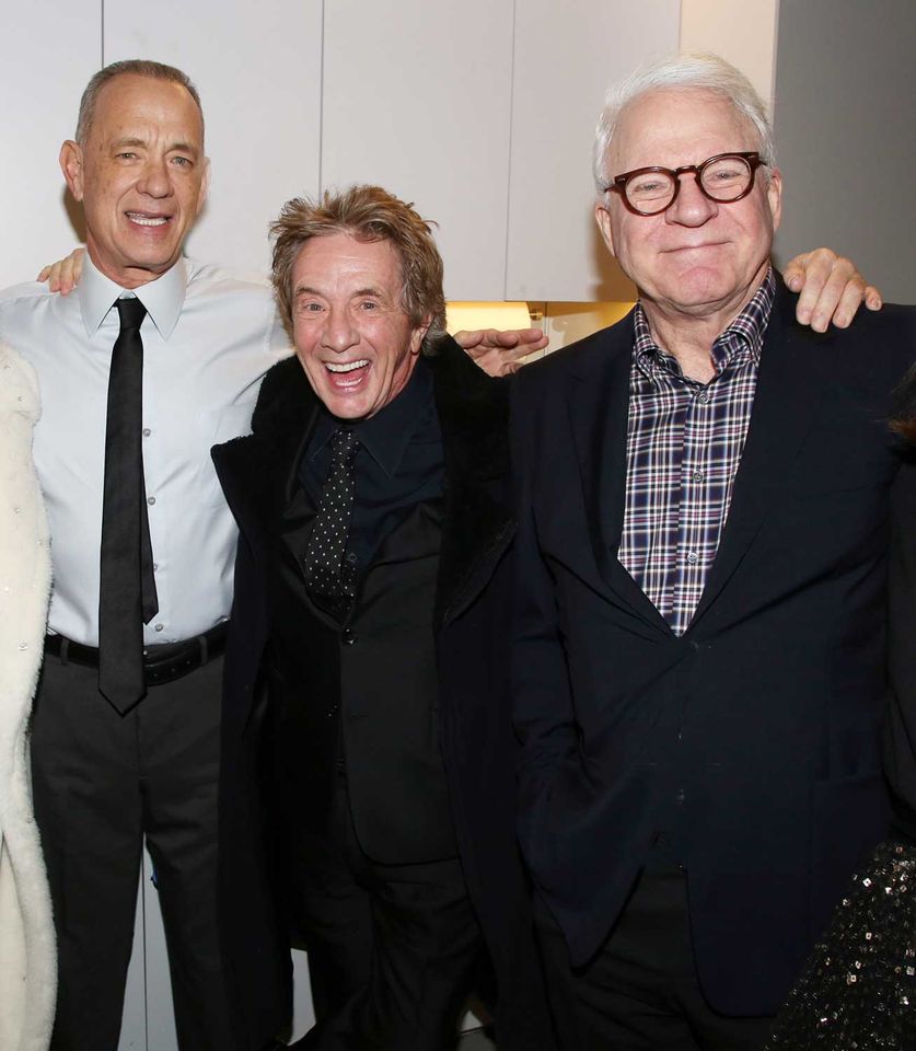 Steve Martin, Martin Short and Tom Hanks reunite for a meal together in ...