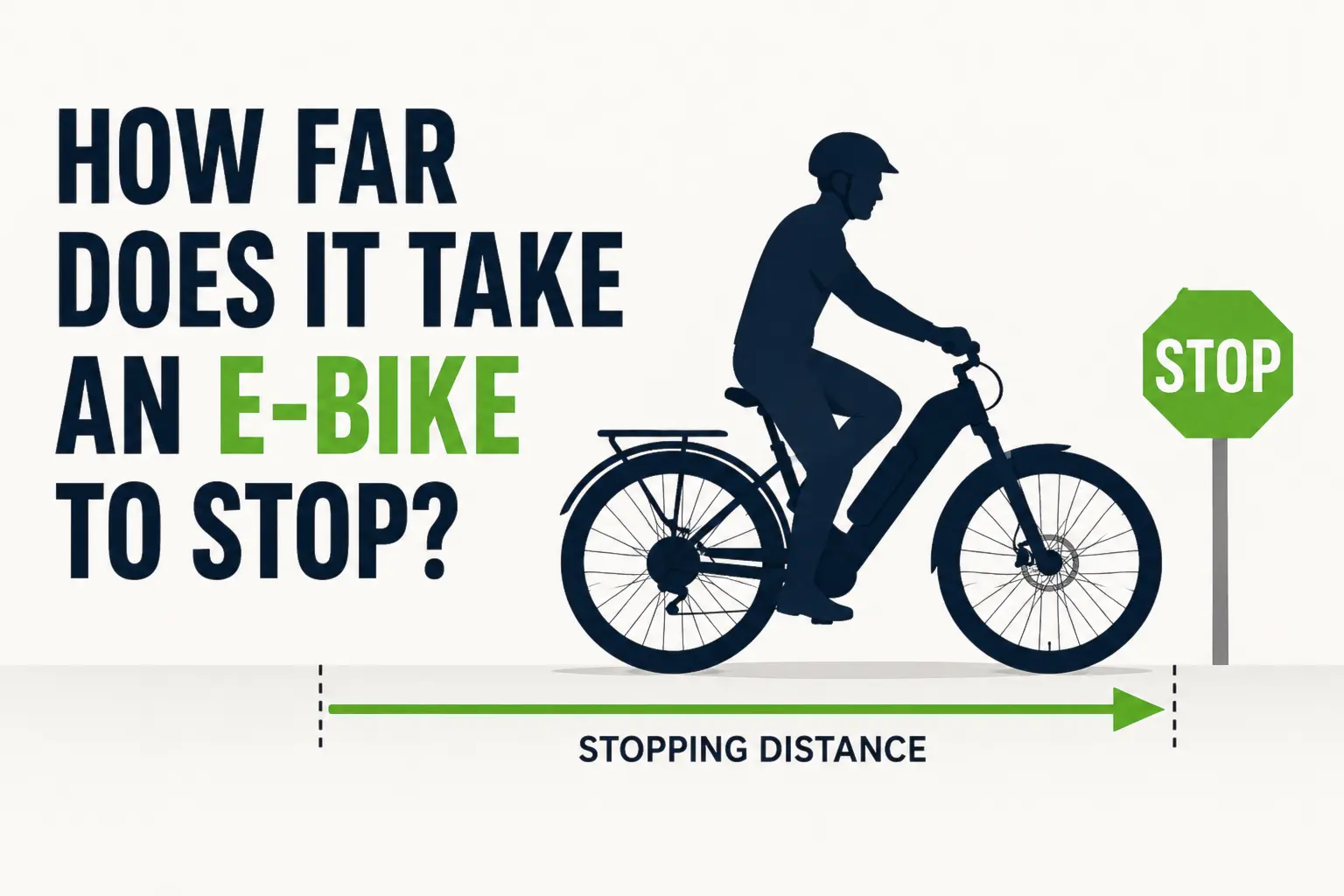 How far does it take an e-bike to stop? Understanding e-bike stopping ...