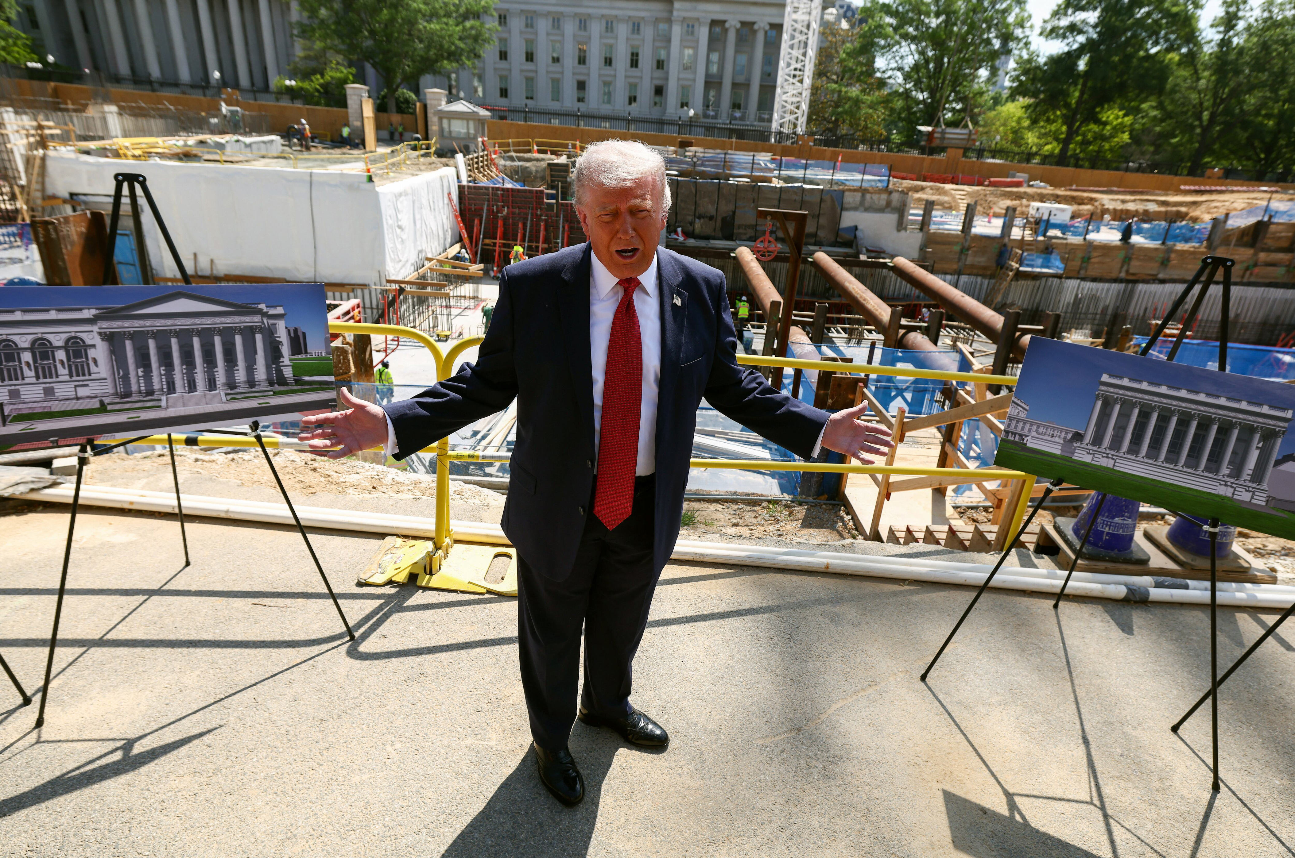 Trump humiliated after senators pull ballroom cash