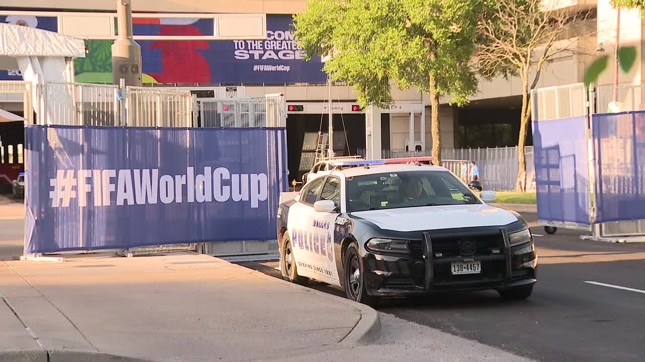 Security plans in place in Dallas ahead of FIFA World Cup games