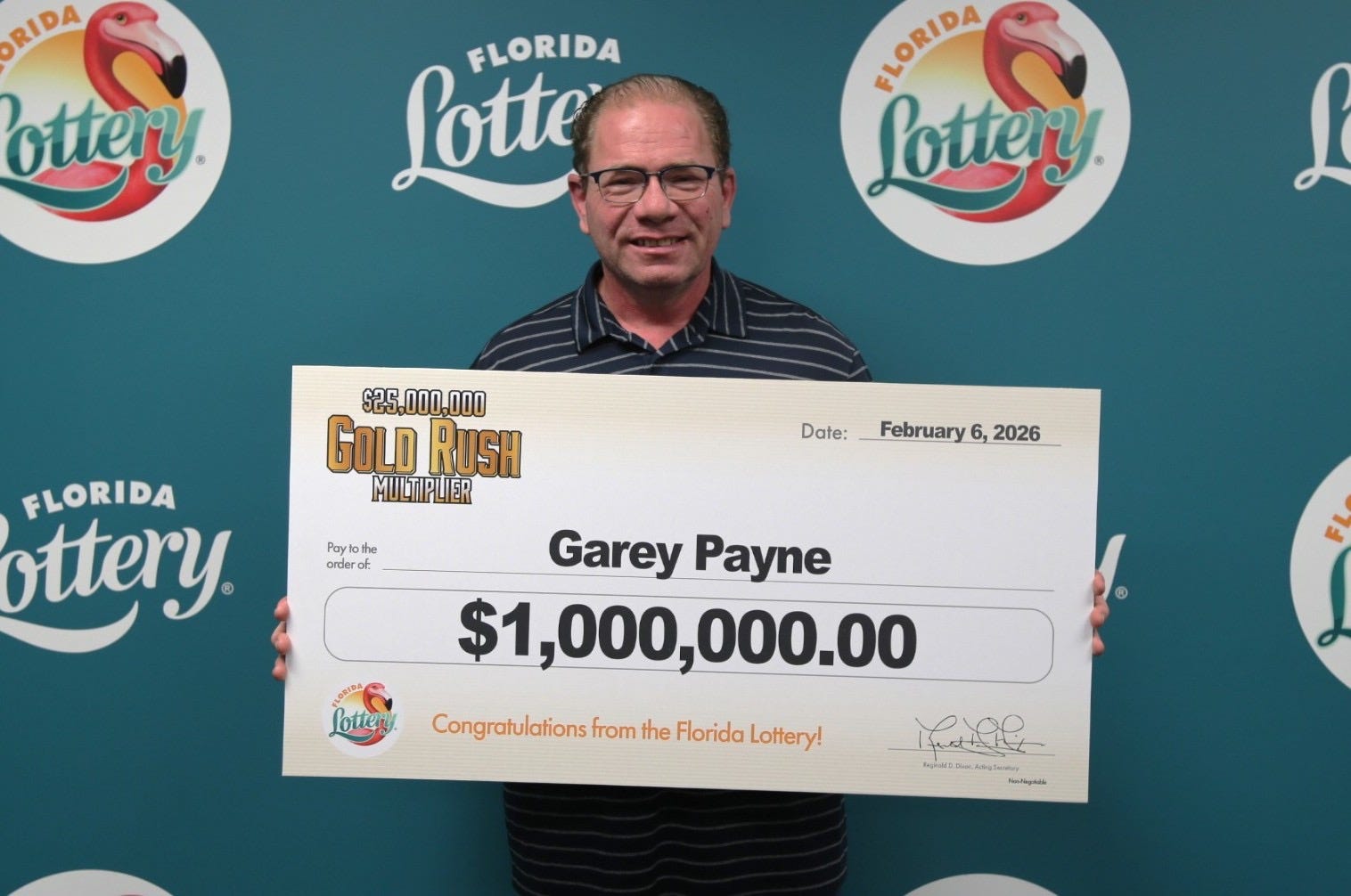 Panama City man wins $1 million prize in Florida Lottery scratch-off game