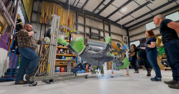 Kermit the Frog statue restoration in full swing ahead of Atlanta debut