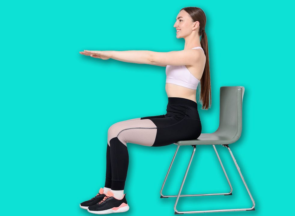 5 chair exercises adults over 60 need to address lower belly fat