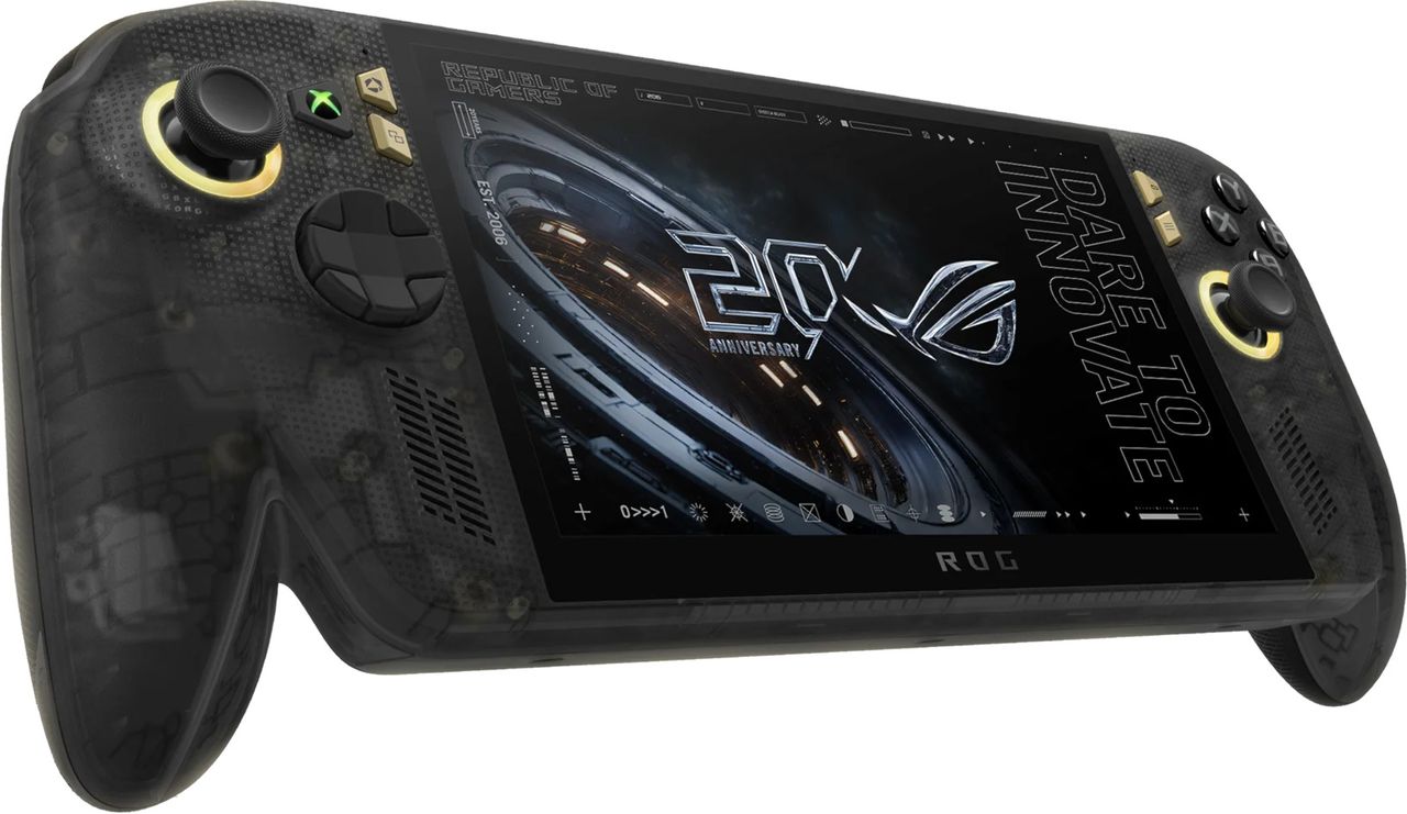 ASUS unveils ROG Ally X20 with OLED display and translucent design