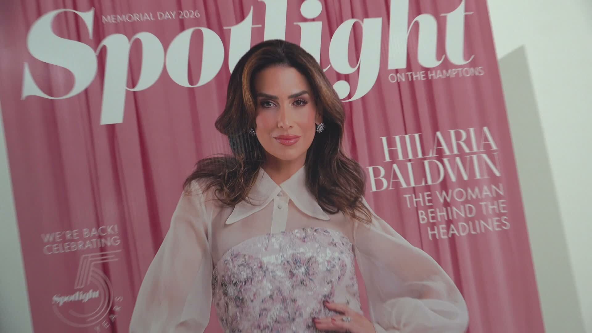 Spotlight Magazine anniversary party at One Art Space | Alec & Hilaria ...