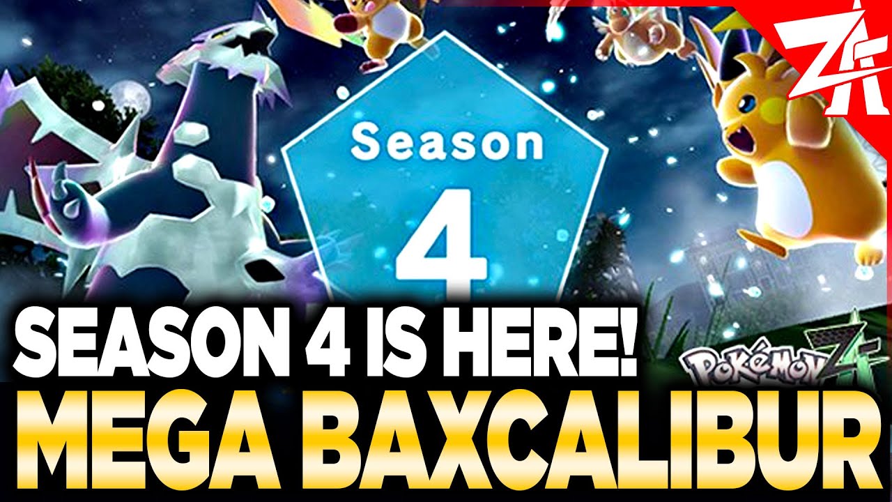 Season 4 and Mega Baxcalibur are here in Pokémon Legends Z-A
