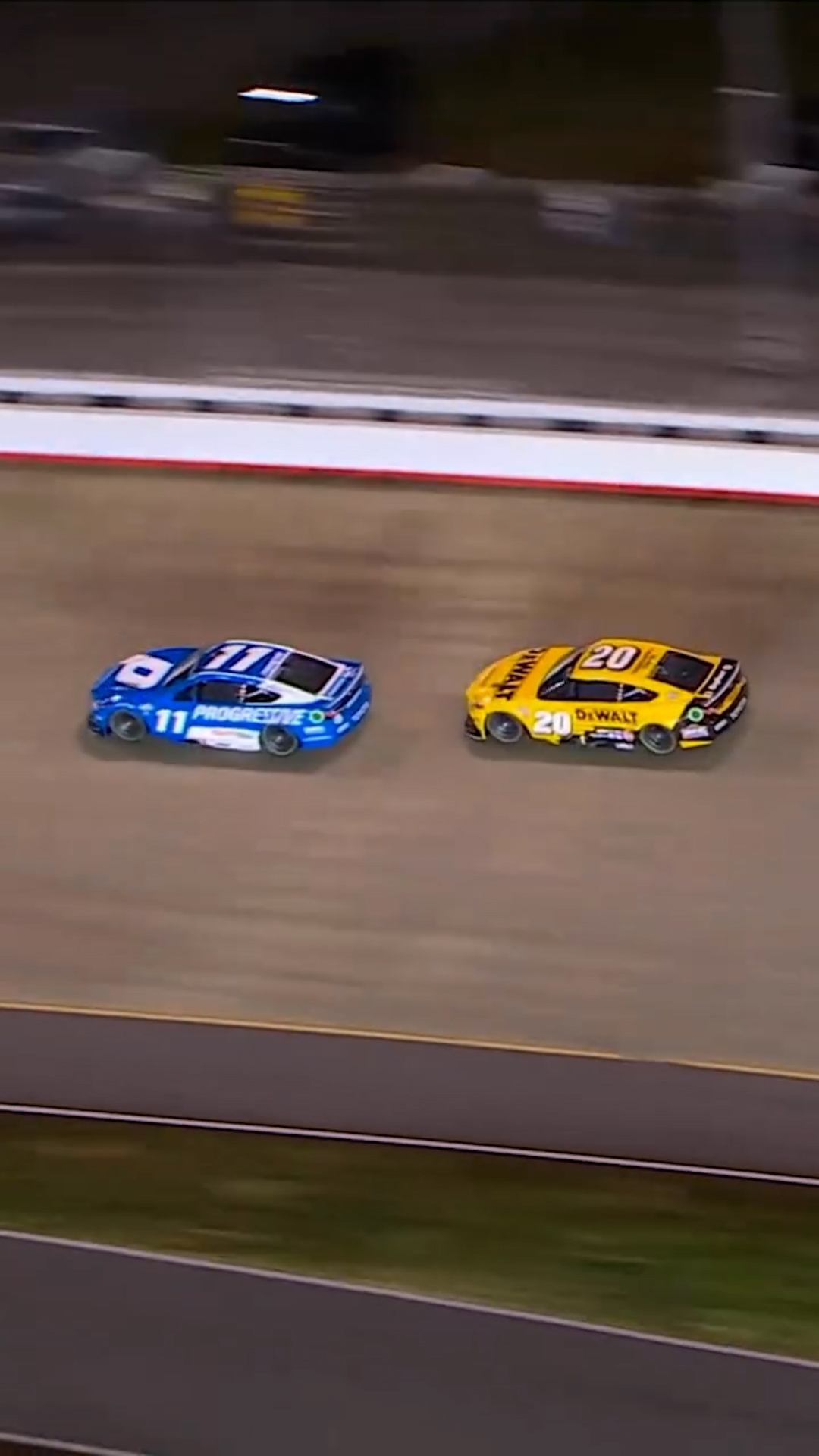 Denny Hamlin wins Nashville race in dramatic finish