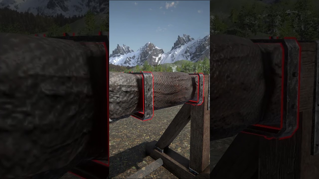 Building a medieval onager