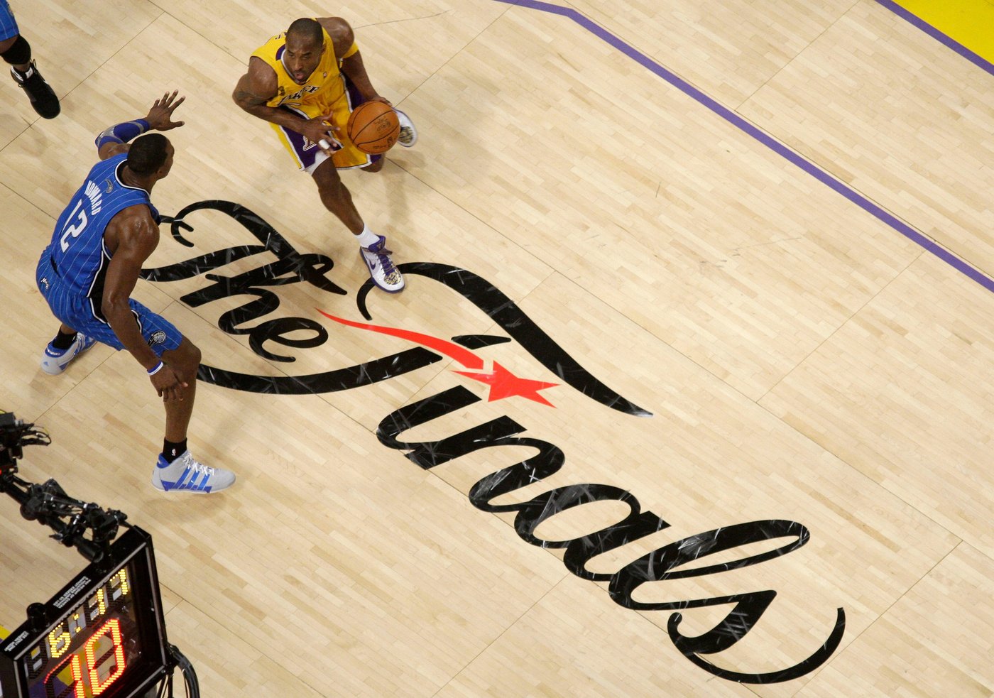The trophy returns: NBA releases images of how Finals courts will look ...