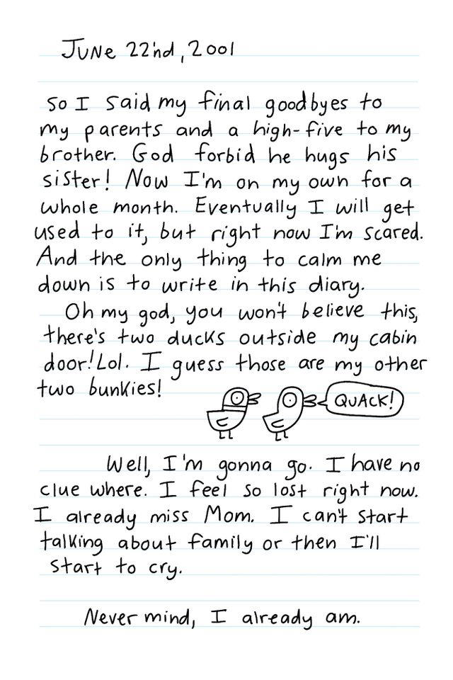 Summer camp catapulted me out of my comfort zone as a kid. So I wrote ...
