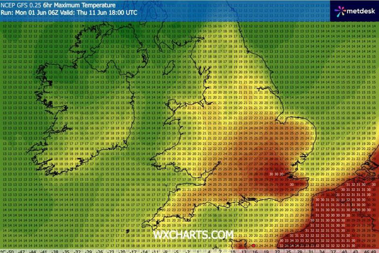 Scotland facing 'higher than average' weather in new UK heat maps